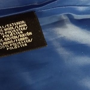Apostrophe | Jackets & Coats | Royal Blue Apostrophe Wool Pea Coat ...